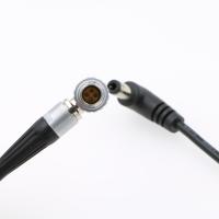 China Lemo 4 Pin Male Connector To Right Angle DC Power Cable For Teradek for sale