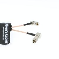 China DIN 1.0/2.3 Right Angle to Right Angle HD SDI Cable for Blackmagic Video Assist for sale