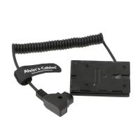 China NP FZ550 Dummy Battery to D tap Coiled Power Cable for Sony NP F570 970 Monitor for sale