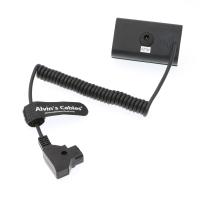 China NP FZ550 Dummy Battery to D tap Coiled Power Cable for Sony NP F570 970 Monitor for sale