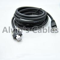 China GigE Vision High Flex CAT6 RJ45 Ethernet Cable ThumbScrew Lock CCD basler Camera for sale