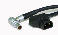 China 7 Pin Lemo Right Angle Male to D -tap Power Cable for Trimble R7 Receiver for sale
