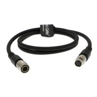 China Hirose 4 Pin Female to Hirose 4 Pin Male Cable for Power Source 80CM for sale