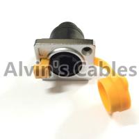 China Metal Round Waterproof RJ45 Connector IP65 Environmentally Friendly Materials for sale