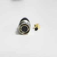 China Compatible 4 Pin Hirose HR10A-7P-4S Female Power Plug Push Pull Connector for sale