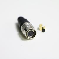 China Compatible 4 Pin Hirose HR10A-7P-4S Female Power Plug Push Pull Connector for sale