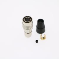China CCD Grey Basler Camera Audio Cable Connectors Female Connector 6 Pin Hirose HR10A-7P-6S for sale
