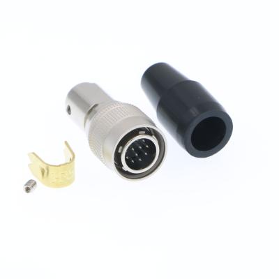 China HR10A-10P-12P (73)Hirose 12pin Male Power Compatible Connector for Sony Cameras for sale