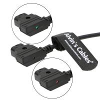 China Right Angle 2 Pin Male Camera Power Cable Z CAM E2 S6 F6 AlvinTap Protective DTap To 90 Degrees for sale