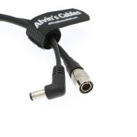 China 4 Pin Hirose Male to Right Angle DC Jack Power Cable for Sound Devices 633/644/688 Zoom F8 Blackmagic Cinema Camera 4K for sale