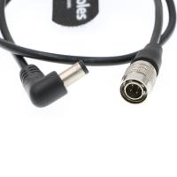 China 4 Pin Hirose Male to Right Angle DC Jack Power Cable for Sound Devices 633/644/688 Zoom F8 Blackmagic Cinema Camera 4K for sale