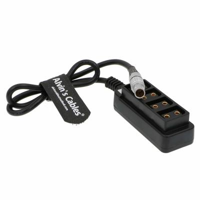 China 2 Pin Lemo To 4 Port Female D-Tap Splitter RED DSMC2 Jetpack RTmotion Sidekick for sale