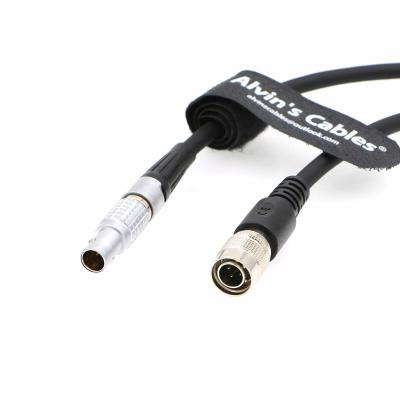 China 2 Pin Male to Hirose 4 Pin Male Cable Power Teradek Bolt from Steadicam for sale