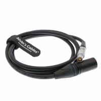 China XLR 4 Pin Male to 6 Pin Female Power Cable For Red Epic Scarlet for sale