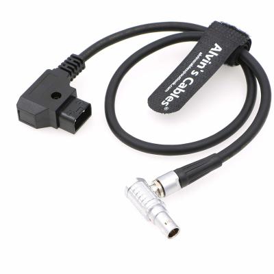 China Alvin's Cables Teradek 2 Pin Right Angle Male to D Tap Power Cable for sale