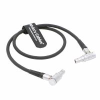 China Alvin's Cables Teradek Bond ARRI Alexa Camera Power Cable 2 Pin Male Right Angle to 2 Pin for sale