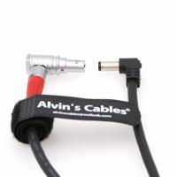 China Customized Camera Power Cable  Z CAM S6 Ninja V DC Jack To 2 Pin Right Angle Upward for sale