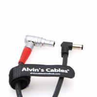 China Customized Camera Power Cable  Z CAM S6 Ninja V DC Jack To 2 Pin Right Angle Upward for sale