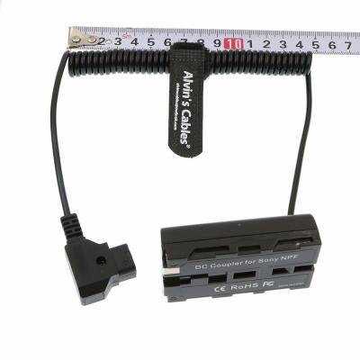 China Stretched Length 80cm Camera Power Cable 4A For Sony NP F570 NP F970 Monitor SmallHD Focus 7 for sale