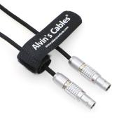 China Flexible 2 Pin Male to 2 Pin Cable Power Teradek Bond Via ARRI Alexa Camera for sale