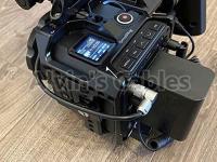 China Rotatable Right Angle Camera Power Cable 2 Pin For Atomos Shinobi Ninja V Monitor for sale