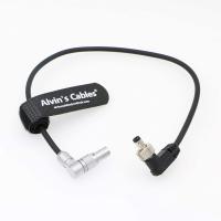 China Rotatable Right Angle Camera Power Cable 2 Pin For Atomos Shinobi Ninja V Monitor for sale