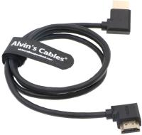 China E2 L Shape HDMI Camera Audio Cable Right Angle To Right Angle High Speed HDMI Cord for sale