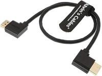 China E2 L Shape HDMI Camera Audio Cable Right Angle To Right Angle High Speed HDMI Cord for sale