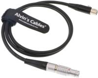 China XLR 4 Pin Female 80cm Camera Power Cable For Glidecam Monitor for sale
