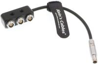 China Fischer 3 Pin Male ARRI Alexa 20CM Splitter Box Cable for sale