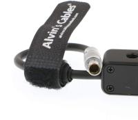China Fischer 3 Pin Male ARRI Alexa 20CM Splitter Box Cable for sale