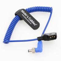 China Locking DC 5.5 2.1 to D Tap Coiled Power Cable for Video Devices PIX-E7 PIX-E5 7 Touchscreen Display Hollyland Mars 400s for sale