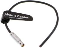 China FFA 0S 304 4 Pin Pigtail Shield Power Cable For Z Cam E2 for sale