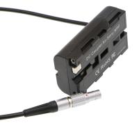 China Z CAM E2 Flagship 2 Pin To NP F970 Dummy Battery Power Cable 40cm for sale