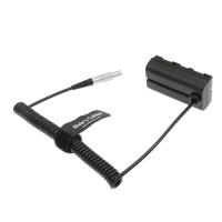 China Z CAM E2 Flagship 2 Pin To NP F970 Dummy Battery Power Cable 40cm for sale