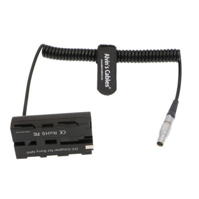 China Z CAM E2 Flagship 2 Pin To NP F970 Dummy Battery Power Cable 40cm for sale