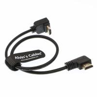 China HDMI 2.0 Right Angle 1.48ft 45cm Z Cam E2 Audio Video Cable for sale