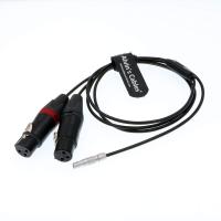 China 3 Pin Female To 5 Pin Male Audio Input Cable 70cm For Arri Alexa for sale
