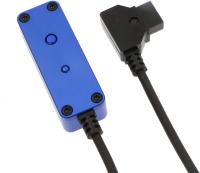 China Screw Threads D Tap Female Splitter Cable For ARRI RED Z CAM for sale