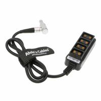 China 2 Pin Right Angle to 4 D-tap Splitter RED DSMC2 Jetpack RTmotion Sidekick for sale