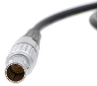 China 2 Pin lemo to Right Angle DC Cable for Teradek Bolt Transmitter Tilta Battery Plate for sale
