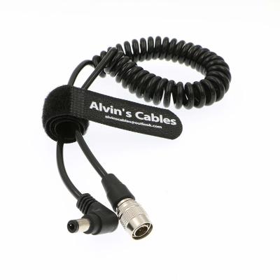 China Alvin's Cables Hirose 4 Pin Male to Right Angle DC Jack for Blackmagic Sound Devices 633/644/688 Zoom F8 for sale