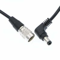 China Alvin's Cables Hirose 4 Pin Male to Right Angle DC Jack for Blackmagic Sound Devices 633/644/688 Zoom F8 for sale
