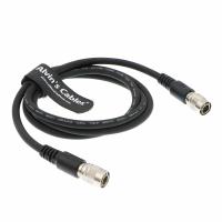 China Alvin's Cables 4 Pin Hirose Male to Hirose 4 Pin Male Power Cable for Sound Devices Mixers 39 Inches for sale