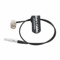 China Alvin's Cables BNC Right Angle to 4 Pin Time Code Input Adapter Cable for Red Epic Scarlet for sale