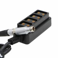 China 3 Pin Fischer RS to 4 Port D-tap Female Cable for ARRI Cameras for sale