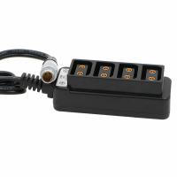 China 3 Pin Fischer RS to 4 Port D-tap Female Cable for ARRI Cameras for sale