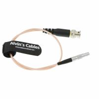 China Alvin's Cables 4 Pin to BNC Male Time Code Input Adapter Cable for Red Epic Scarlet for sale
