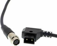 China 12 Pin Hirose To D-Tap Coiled Power Cable For B4 2 / 3