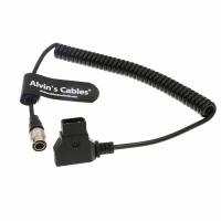 China Sound Devices ZAXCOM Power Coiled Twist Cable D-Tap to 4PIN Hirose Male for sale